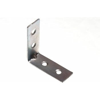 10 Pcs 25x25x16mm 90 Degree Metal Right Angle Bracket Shelf Support ...