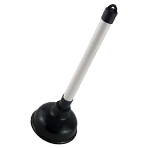 Small Plastic Plunger - 30 cm Tall & 10 cm Diameter: Amazon.co.uk: DIY ...