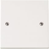 Single Blank Blanking Plate Standard White Cover Plate COver Plugs ...