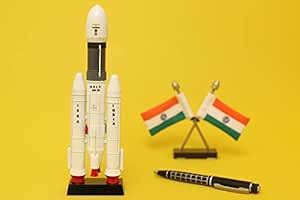 Indic Inspirations GSLV Rocket Aluminium Scale Model 1:200, Rocket ...