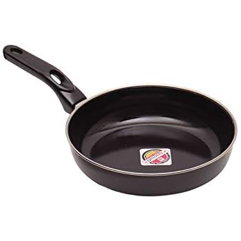 Buy Bajaj Induction Frying Pan, 240mm, Red Online at Low Prices in ...