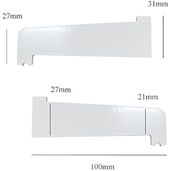 White UPVC End Caps for Windows and Door Cills / Pair External Sill ...