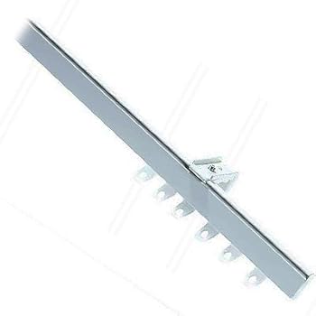 4.5m FLEXIBLE STRAIGHT & BAY WINDOW CURTAIN TRACK RAIL Enough for 3 ...