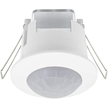 Recessed 360 Degree PIR Ceiling Occupancy Motion Sensor Detector Light ...