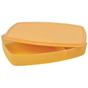 Buy Tupperware Classic Slim Lunch Box, Yellow Online at Low Prices in ...