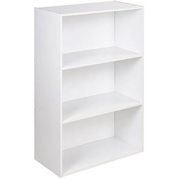 Essentialz Maine Small Extra Deep Bookcase - White with Microfibre HSB ...