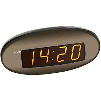 Digital Wecker mit Alarm und Beleuchtung (Immer leuchten in der ...