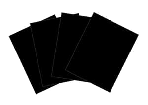 House of Card & Paper A4 220 gsm Card - Black (Pack of 50 Sheets ...