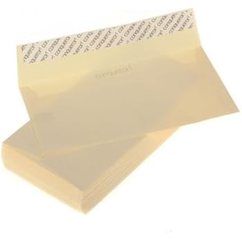 50 Conqueror DL Envelopes Cream Wove (No window): Amazon.co.uk: Office ...
