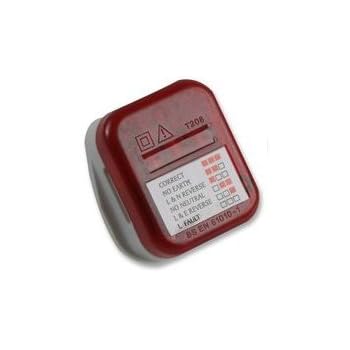Winner Mains Polarity Tester Plug: Amazon.co.uk: Electronics