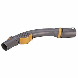 Wand Hose Handle Bent End Vacuum Cleaner Yellow & Grey Compatible With ...