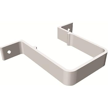 Downpipe Bracket 65mm Square Pipe Brown: Amazon.co.uk: DIY & Tools