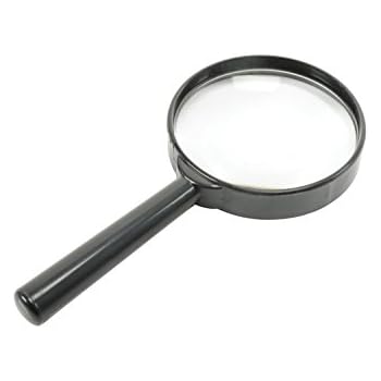 60mm Magnifying Glass Spyglass Magnifier 6x Magnification: Amazon.co.uk ...