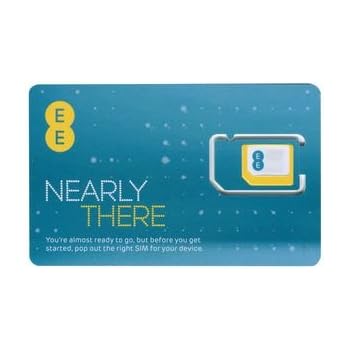 EE Pay as You Go SIM Card with £5 Credit: Amazon.co.uk: Electronics