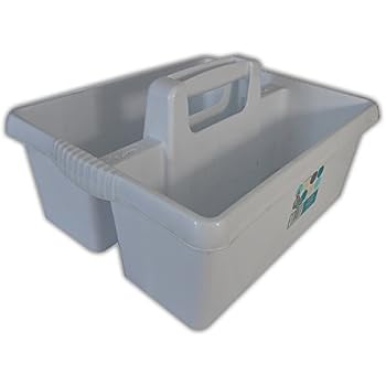 White Wham Plastic Handy Kitchen Cleaning Tool Utility Caddy Storage ...