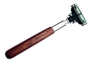 GOLDDACHS Razor, Cedar wood Handle: Amazon.co.uk: Sports & Outdoors