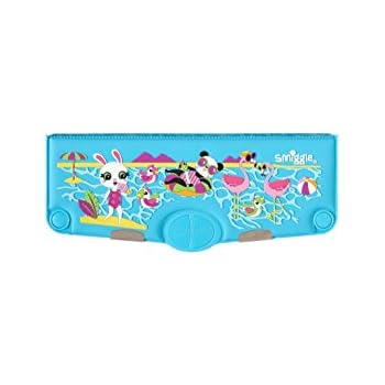 Smiggle Party Silicone Scented Pop Out Pencil Case Light Blue: Amazon ...