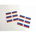 Mini Sticker Pack, 33x20mm Rectangle, Self-Stick Russia Labels, Russian ...