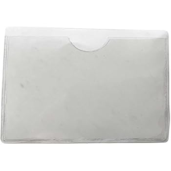 10Pcs Soft Clear Plastic Card Sleeves Protectors, for: Amazon.co.uk ...