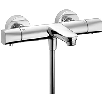 Hansgrohe Mitigeur Thermostatique Bain/Douche Versostat Chrome 15345000 ...
