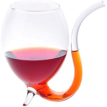 BestOfferBuy Novelty Vampire Devil Wine Glass Cup With Drinking Tube ...