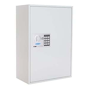 Large Key Cabinet Wall Mounted Electronic Lock Key Hooks 300 Keys ...