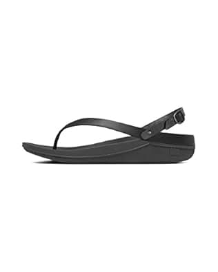 Fitflop Women Flip Leather Back-Strap Sandals: Amazon.co.uk: Shoes & Bags
