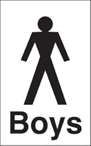 General Sign - Boys Symbol (Self Adhesive Vinyl / 125x200mm): Amazon.co ...