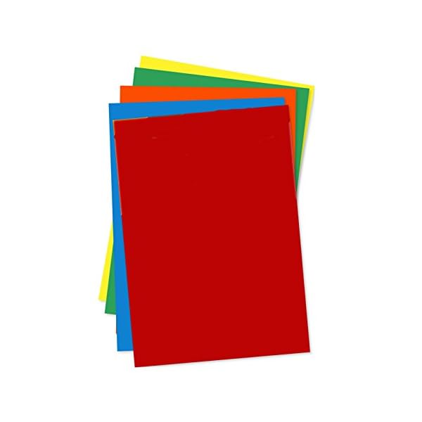 A4 Assorted Coloured Bright Paper 100 Sheets (80gsm) – Office Essentials