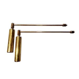 Buy Shubh Sanket Vastu Brass Dowsing Rod Pair for Vastu, Feng Shui ...