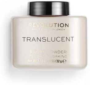 Makeup Revolution, Loose Baking Powder, Translucent, 32g : Amazon.co.uk ...