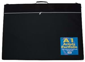 A1 ART PORTFOLIO ARTIST DRAWING STORAGE FOLDER CASE: Amazon.co.uk ...