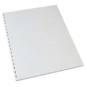 GBC CombBind Prepunched Paper, Binding, 8.5 x 11 Inches, White, 250 ...