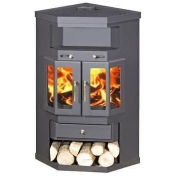 HARK Kaminofen Alero 2, Naturstein, 8 kW, Automatik ...
