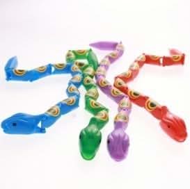 Plastic Jointed Snake x4 (37cm): Amazon.co.uk: Toys & Games