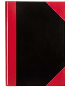 Idena 10146 - Kladde DIN A4, 192 Seiten, 70 g/m², kariert, Cover rot ...