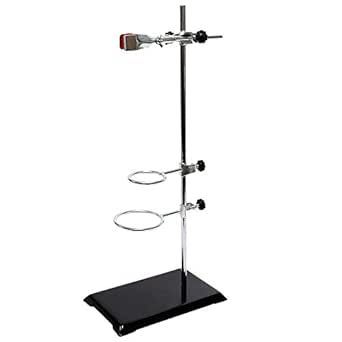 Wisamic Laboratory Retort Stand - Lab Support Stand (8 inches x 5 ...