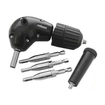Rolson Tools 48226 Mandrin renvoi d'angle pour perceuse Angle droit ...