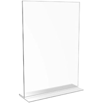 Displaypro A3 Acrylic Poster Menu Holder Lean to Perspex Leaflet ...