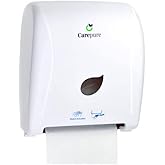Carepure Wall Mounted HRT Roll Tissue Auto Cut Towel Paper Holder ...