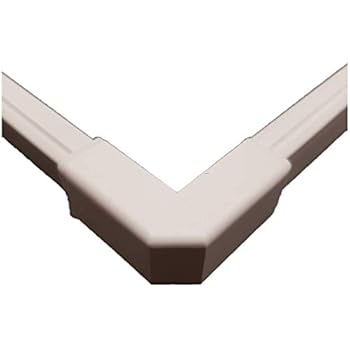 Kabelkanal 15 x 10mm Innen Ecken Verbinder Zubehör Eckstück PVC ...