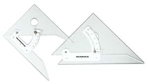 Professional Adjustable Set Square 8" inch 200mm 20cm Drawing Drafting ...