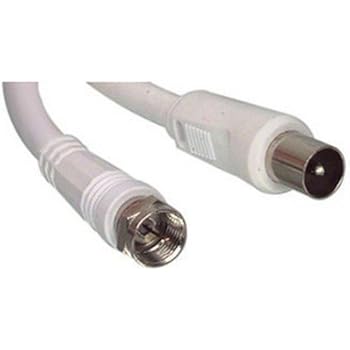 RG59/U 75 Ohm F Type Plug to Coax Male Satellite: Amazon.co.uk: Electronics