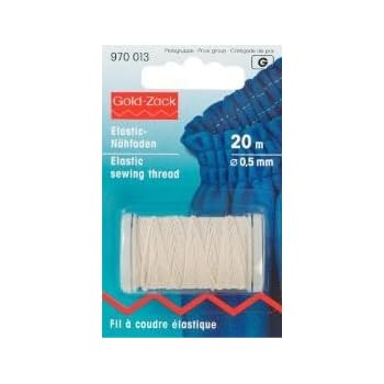 Prym Elastic Sewing Thread 0.5 mm Light Grey: Amazon.co.uk: Kitchen & Home