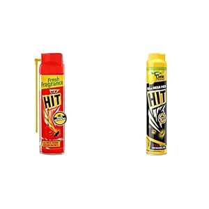 HIT Spray - Crawling Insect Killer (200ml) - Instant Kill, Deep-Reach ...