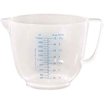 Winware Polycarbonate Measuring Jug - 2 Litre Capacity (Dishwasher and ...