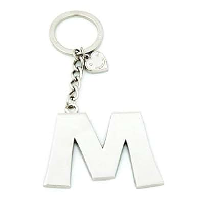 Alphabet Keyring Letter M: Amazon.co.uk: Shoes & Bags