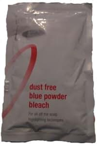Ion Dust Free Blue Powder Bleach Sachet 50g: Amazon.co.uk: Beauty