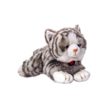 Keel Toys Kayla Laying Cat Soft Toy 25cm: Amazon.co.uk: Toys & Games