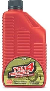 TVS TRU4 Premium 10W30 4T SEMI Synthetic Oil 900ML: Amazon.in: Car ...
